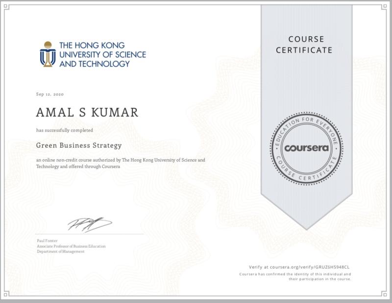 Amal Santhosh Kumar on LinkedIn: #coursera #certificateofcompletion # ... Amal Santhosh Kumar on LinkedIn: #coursera #certificateofcompletion # ...