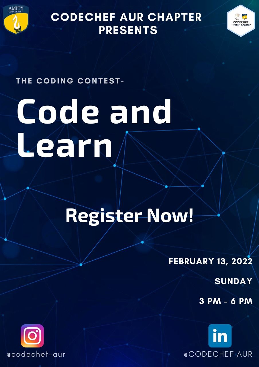 Kunal Sharma on LinkedIn: #codechef #opportunity #coding #contest # ... Kunal Sharma on LinkedIn: #codechef #opportunity #coding #contest # ...