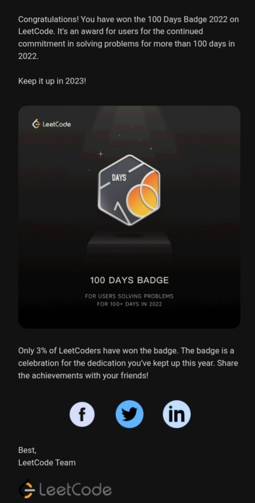 Dhara Vivek Samineni on LinkedIn: #leetcode #100daysofcode #consistency ... Dhara Vivek Samineni on LinkedIn: #leetcode #100daysofcode #consistency ...