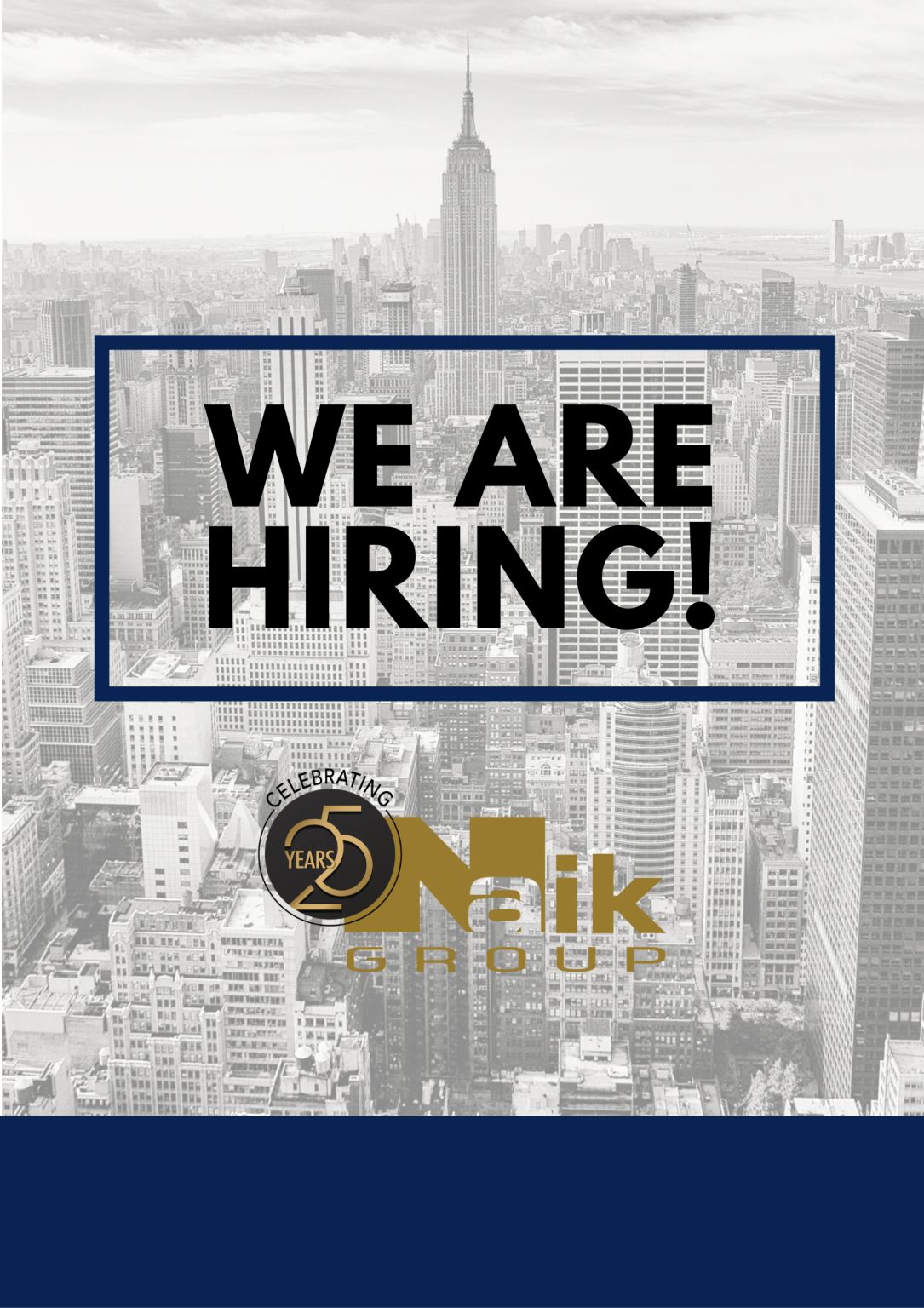 Naik Consulting Group, PC on LinkedIn: We are growing here at the Naik ... Naik Consulting Group, PC on LinkedIn: We are growing here at the Naik ...