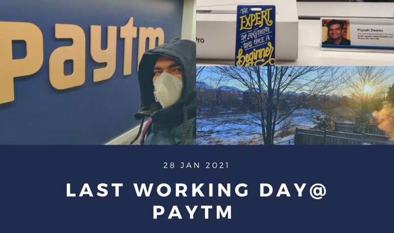 Piyush Dewan on LinkedIn: Some images from today, my last working day ... Piyush Dewan on LinkedIn: Some images from today, my last working day ...