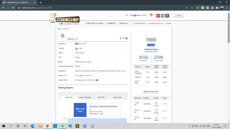 Hitesh Vishnoi on LinkedIn: #connections #codechef # ... Hitesh Vishnoi on LinkedIn: #connections #codechef # ...