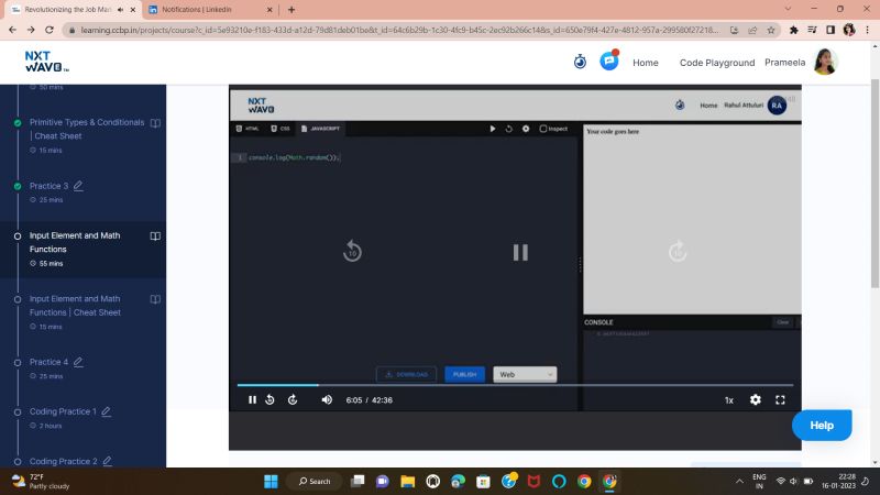 Prameela Chinthapanti on LinkedIn: #30daysofcodechallenge #day26 Prameela Chinthapanti on LinkedIn: #30daysofcodechallenge #day26