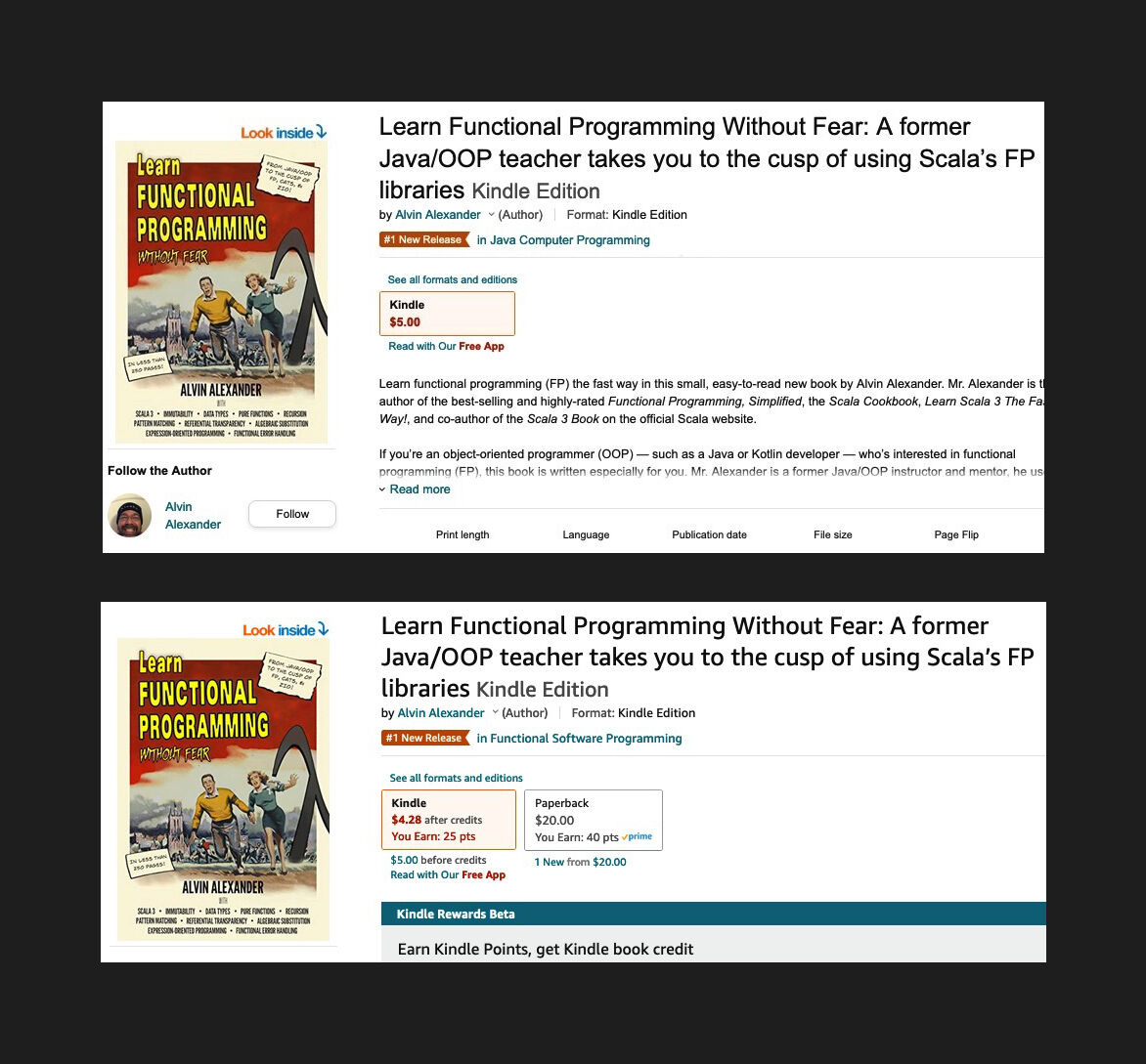 Alvin Alexander on LinkedIn: #scala #functionalprogramming #programming ... Alvin Alexander on LinkedIn: #scala #functionalprogramming #programming ...