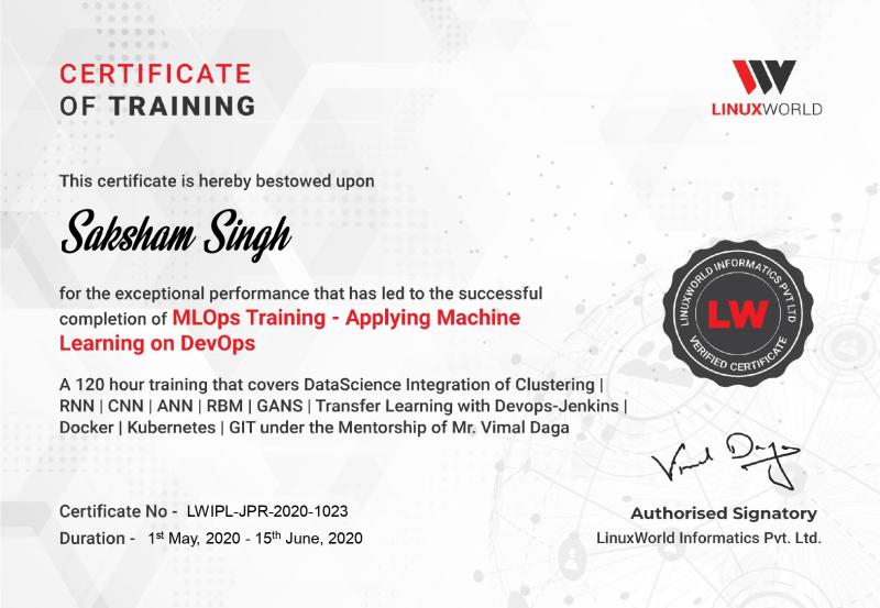 Saksham singh on LinkedIn: #linuxworld Saksham singh on LinkedIn: #linuxworld