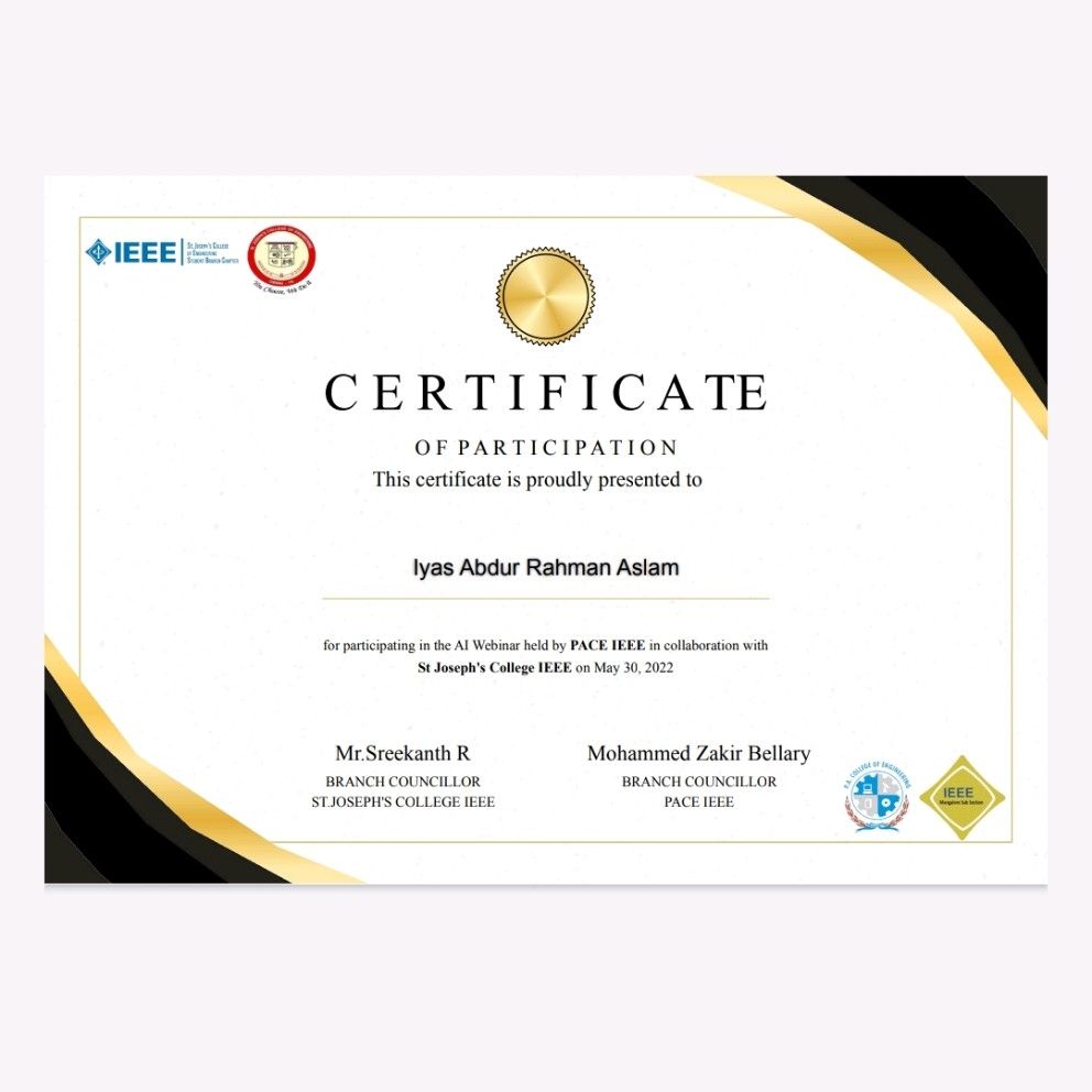 Iyas Abdur Rahman Aslam on LinkedIn: Attended an AI webinar held by ... Iyas Abdur Rahman Aslam on LinkedIn: Attended an AI webinar held by ...