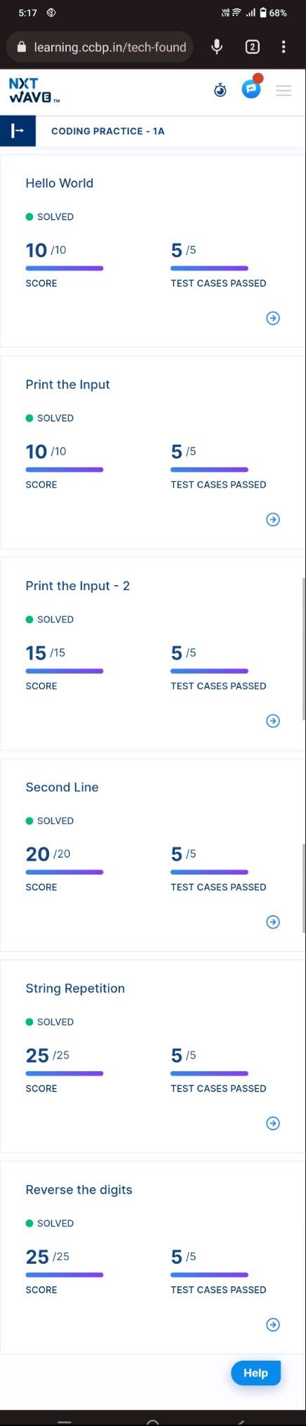 Harish kumar Gunda on LinkedIn: #day5 #nxtwave #ccbp #ccbpacademy Harish kumar Gunda on LinkedIn: #day5 #nxtwave #ccbp #ccbpacademy