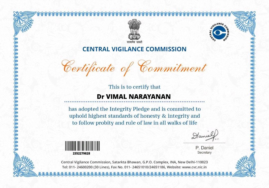 Dr. Vimal Narayanan on LinkedIn: #pledge Dr. Vimal Narayanan on LinkedIn: #pledge