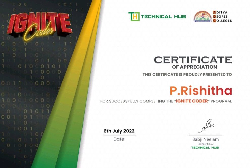Rishitha Pudi on LinkedIn: #opportunity #education #codingchallenge # ... Rishitha Pudi on LinkedIn: #opportunity #education #codingchallenge # ...