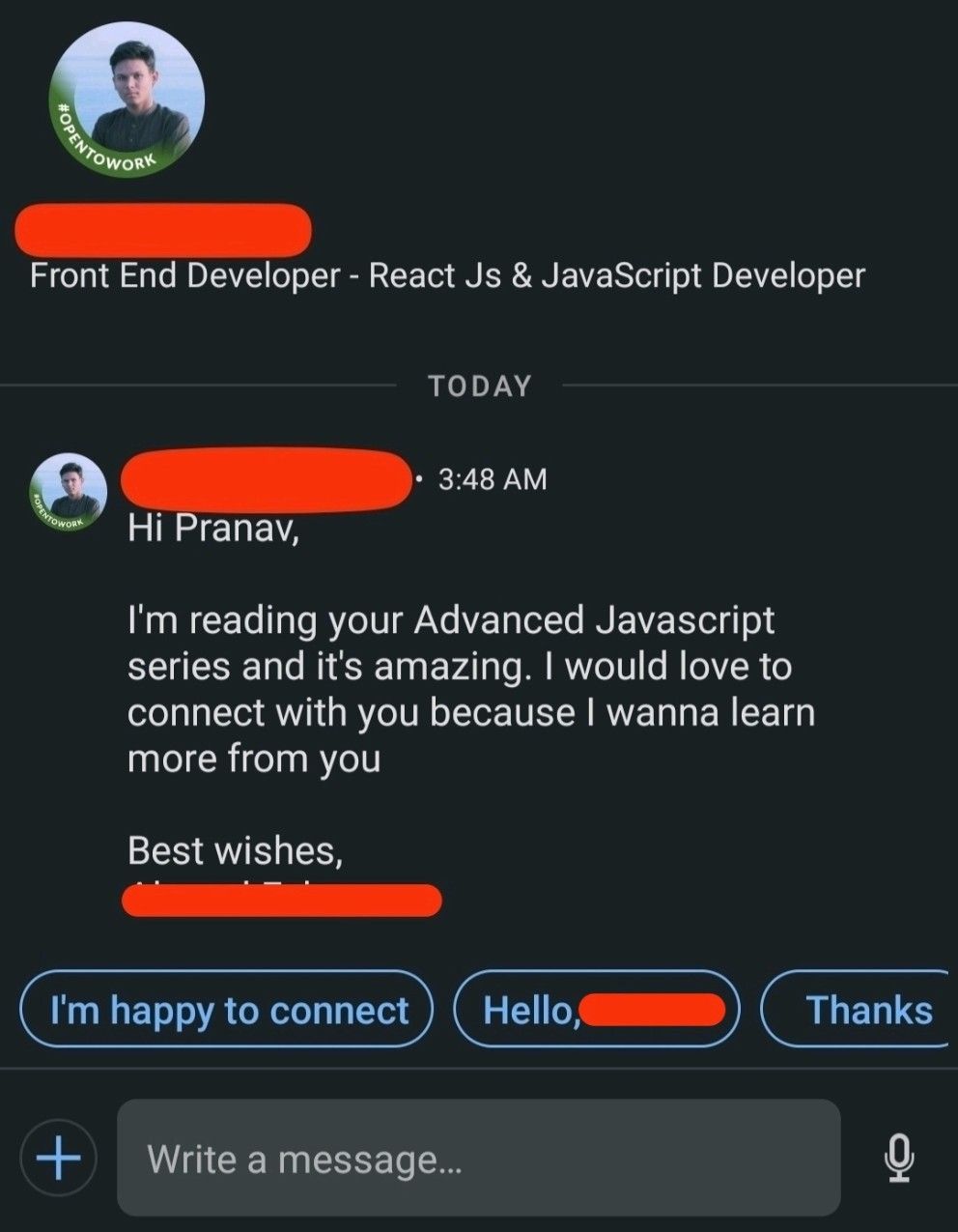 Pranav Mendiratta on LinkedIn: #javascript #js #developercommunity #dev ... Pranav Mendiratta on LinkedIn: #javascript #js #developercommunity #dev ...
