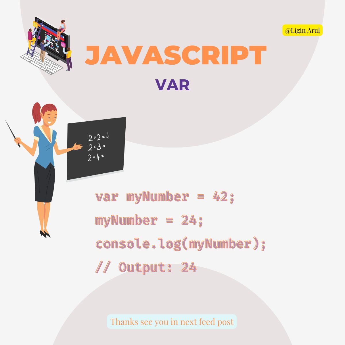 Ligin Arul on LinkedIn: #javascript #webdevelopment #programming # ... Ligin Arul on LinkedIn: #javascript #webdevelopment #programming # ...