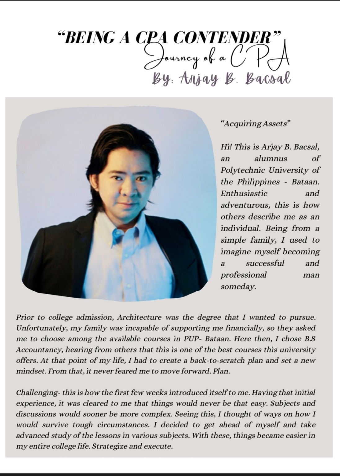 Arjay Bacsal, CPA on LinkedIn: #accountantlife #accountants #cpajourney ... Arjay Bacsal, CPA on LinkedIn: #accountantlife #accountants #cpajourney ...
