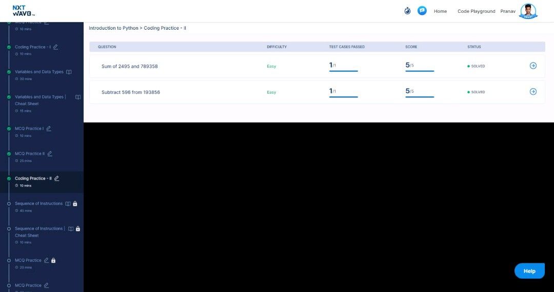 Pranav Gadge on LinkedIn: #python #codingpractice #nxtwave #ccbpian # ... Pranav Gadge on LinkedIn: #python #codingpractice #nxtwave #ccbpian # ...