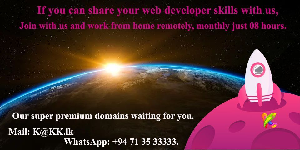 SriLanka .Do on LinkedIn: Looking for Web developer (part-time) SriLanka .Do on LinkedIn: Looking for Web developer (part-time)