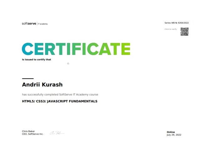 Andrii Kurash on LinkedIn: #courses #teamwork #html #css #js Andrii Kurash on LinkedIn: #courses #teamwork #html #css #js