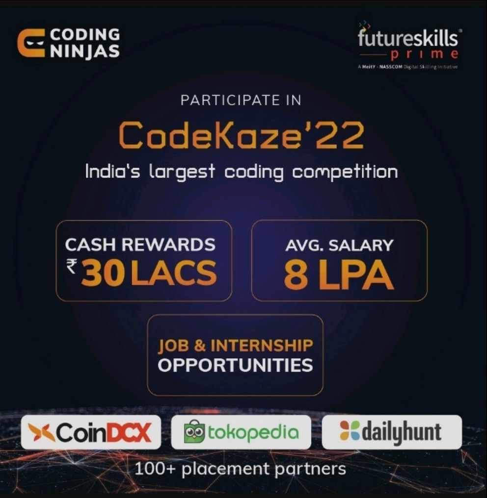 Khushi Sharma on LinkedIn: #coding #india #jobs #tech Khushi Sharma on LinkedIn: #coding #india #jobs #tech