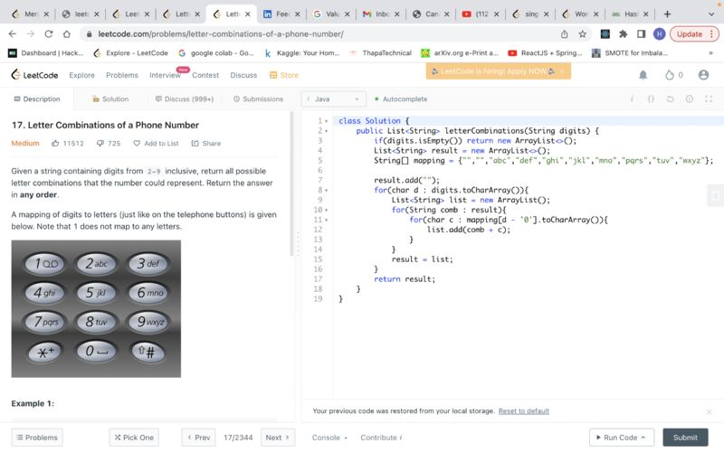 Harsh Raj Singh on LinkedIn: #leetcode #dsa #dsacoding #backtracking # ... Harsh Raj Singh on LinkedIn: #leetcode #dsa #dsacoding #backtracking # ...