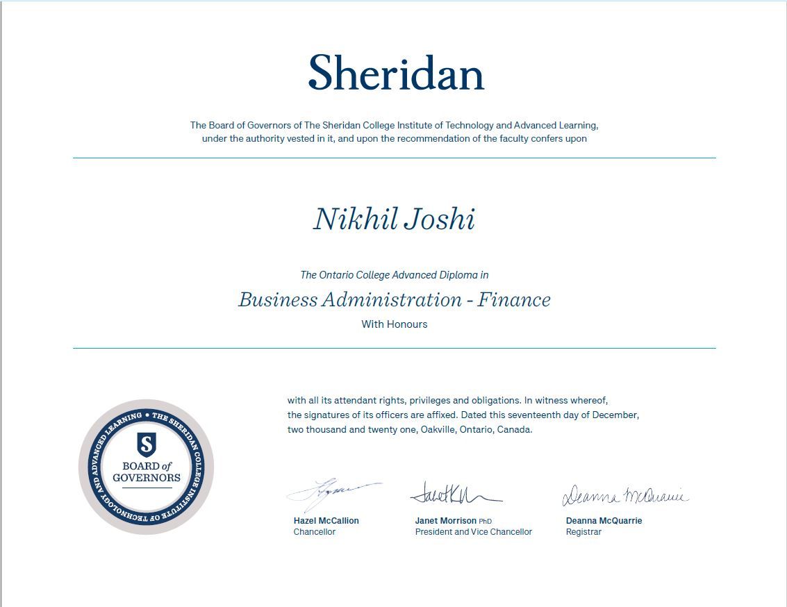 Nikhil Joshi on LinkedIn: #graduated Nikhil Joshi on LinkedIn: #graduated