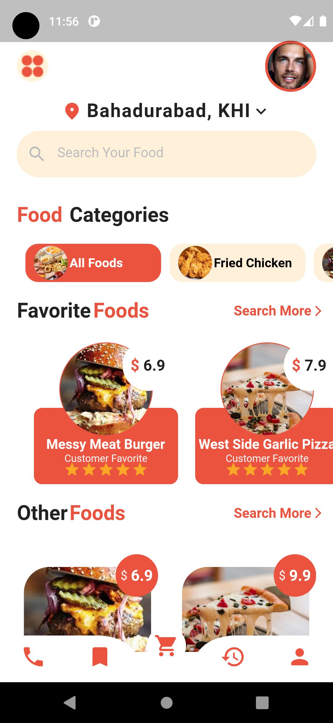 Athar Sajid on LinkedIn: #flutter #foodapp #uidesign Athar Sajid on LinkedIn: #flutter #foodapp #uidesign