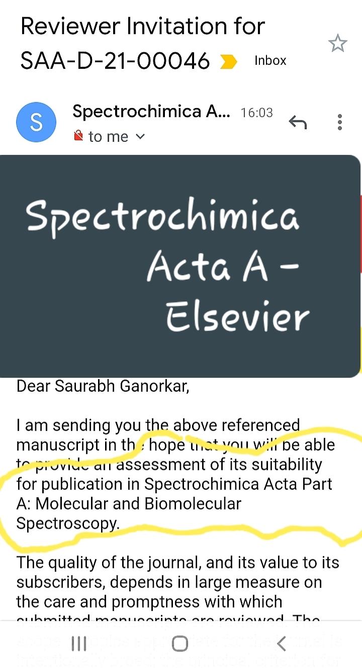 Dr. Saurabh B. Ganorkar on LinkedIn: Feeling happy to Review for ... Dr. Saurabh B. Ganorkar on LinkedIn: Feeling happy to Review for ...
