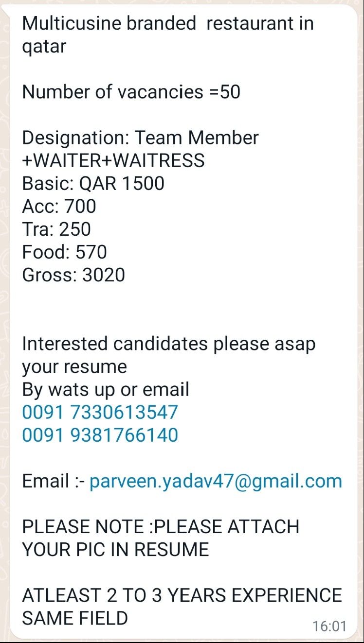 Saidi Mondal on LinkedIn: #hiring_dubai Saidi Mondal on LinkedIn: #hiring_dubai