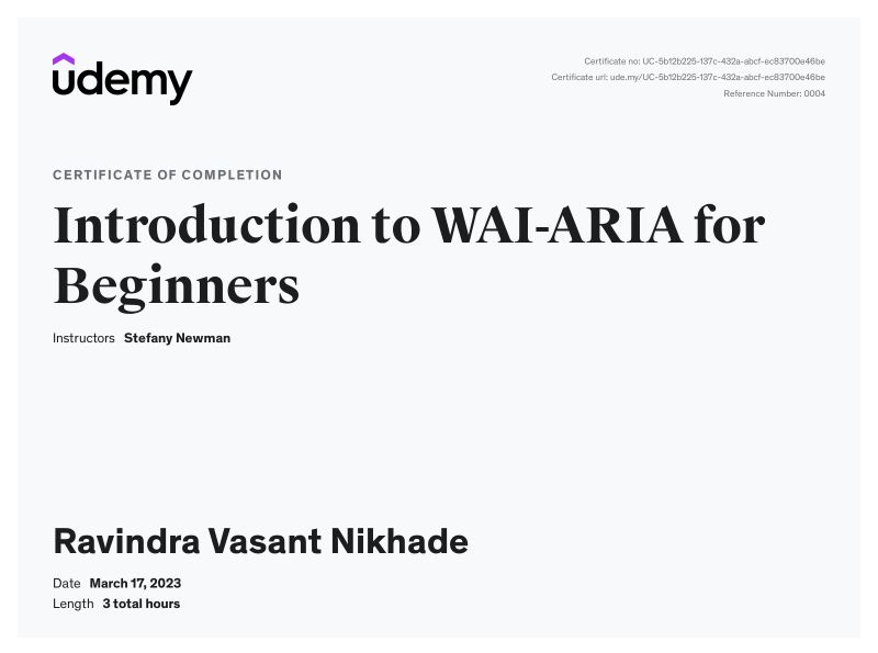 Ravindra Nikhade on LinkedIn: #share #learning #learningbydoing #udemy ... Ravindra Nikhade on LinkedIn: #share #learning #learningbydoing #udemy ...