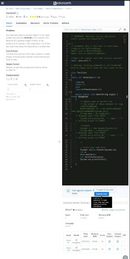 Shruthi S on LinkedIn: #coding #hackerearth #100daysofcodechallenge # ... Shruthi S on LinkedIn: #coding #hackerearth #100daysofcodechallenge # ...