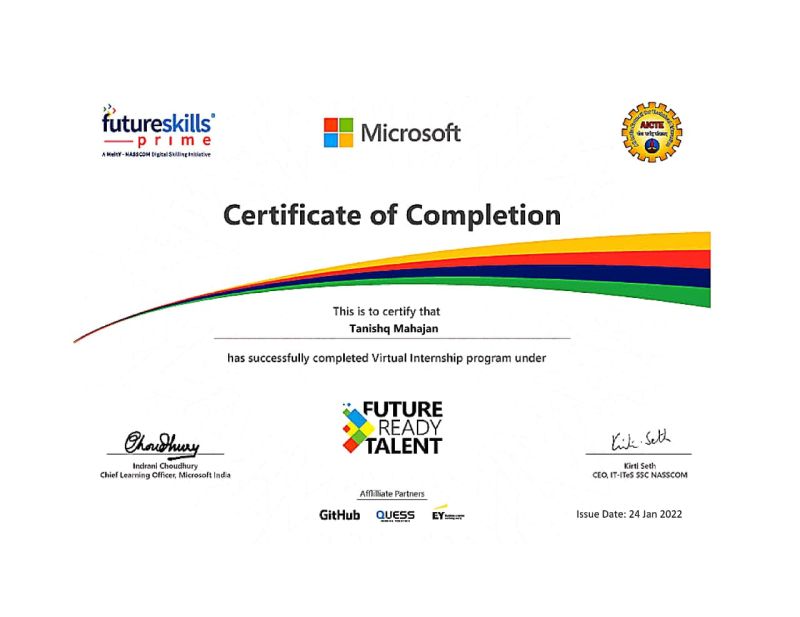 Tanishq Mahajan on LinkedIn: #github #microsoftlearn #azure #aicte # ... Tanishq Mahajan on LinkedIn: #github #microsoftlearn #azure #aicte # ...