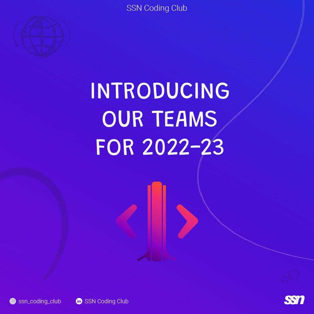 SSN Coding Club on LinkedIn: #codingclub #ssn #coding #programming # ... SSN Coding Club on LinkedIn: #codingclub #ssn #coding #programming # ...