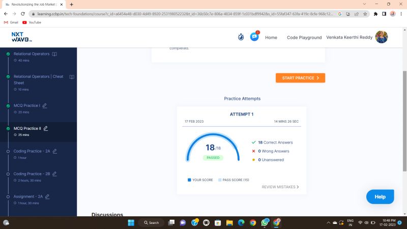 Keerthi Reddy on LinkedIn: #day26 #30daysofcode #ccbp #nxtwave # ... Keerthi Reddy on LinkedIn: #day26 #30daysofcode #ccbp #nxtwave # ...