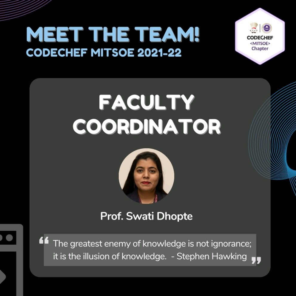 CodeChef-MITSOE Chapter on LinkedIn: #codechef #leadership #community # ... CodeChef-MITSOE Chapter on LinkedIn: #codechef #leadership #community # ...