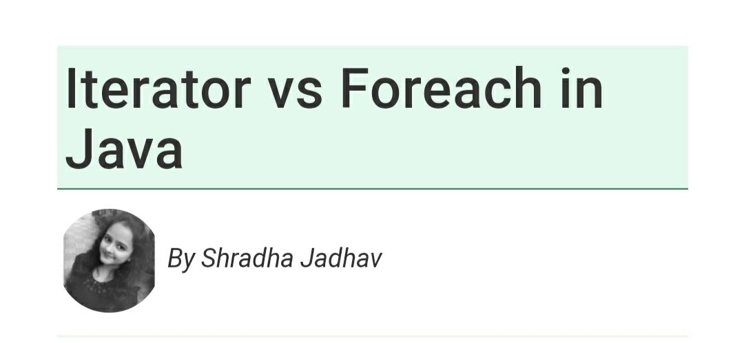 Shradha Jadhav on LinkedIn: #javaprogramming #java #corejava #programming Shradha Jadhav on LinkedIn: #javaprogramming #java #corejava #programming