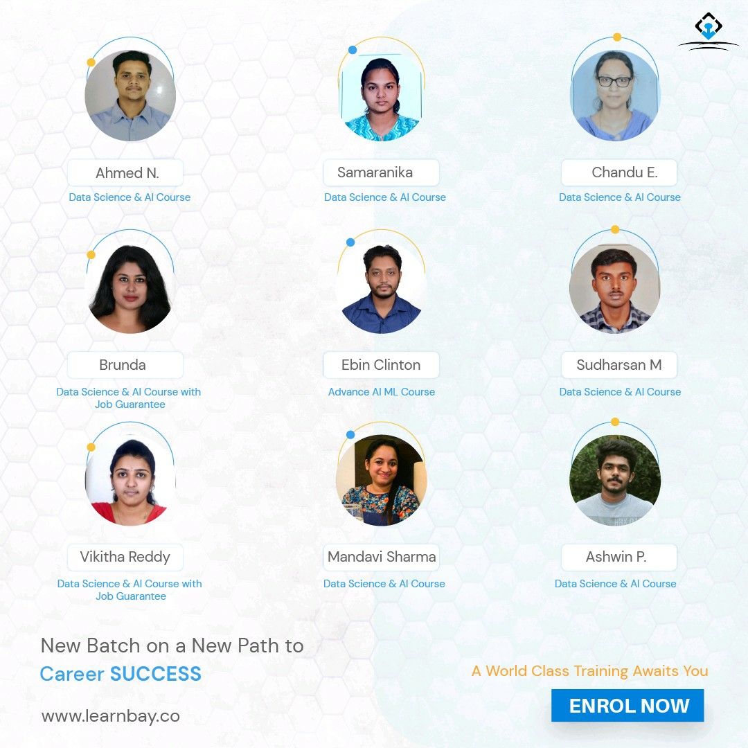 Learnbay on LinkedIn: #learnbay #dreamcatcher #students #datascience # ... Learnbay on LinkedIn: #learnbay #dreamcatcher #students #datascience # ...