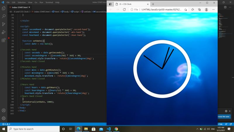Veer Mehar on LinkedIn: #javascript30 #javascript #100daysofcode # ... Veer Mehar on LinkedIn: #javascript30 #javascript #100daysofcode # ...
