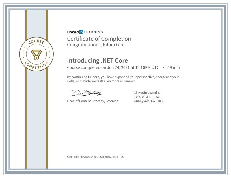 Ritam Giri on LinkedIn: #dotnetcore #dotnet #visualstudio #csharp # ... Ritam Giri on LinkedIn: #dotnetcore #dotnet #visualstudio #csharp # ...
