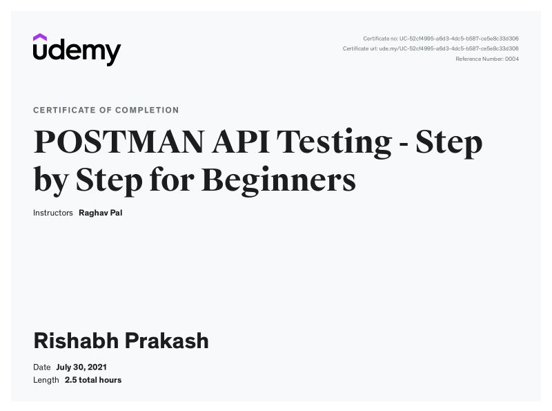 Rishabh Prakash on LinkedIn: #postmanapi #apitesting #apiautomation # ... Rishabh Prakash on LinkedIn: #postmanapi #apitesting #apiautomation # ...