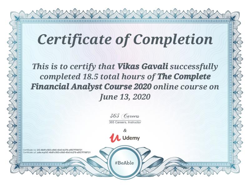 Vikas Gavali on LinkedIn: Successfully Completed. utilizing lockdown ... Vikas Gavali on LinkedIn: Successfully Completed. utilizing lockdown ...