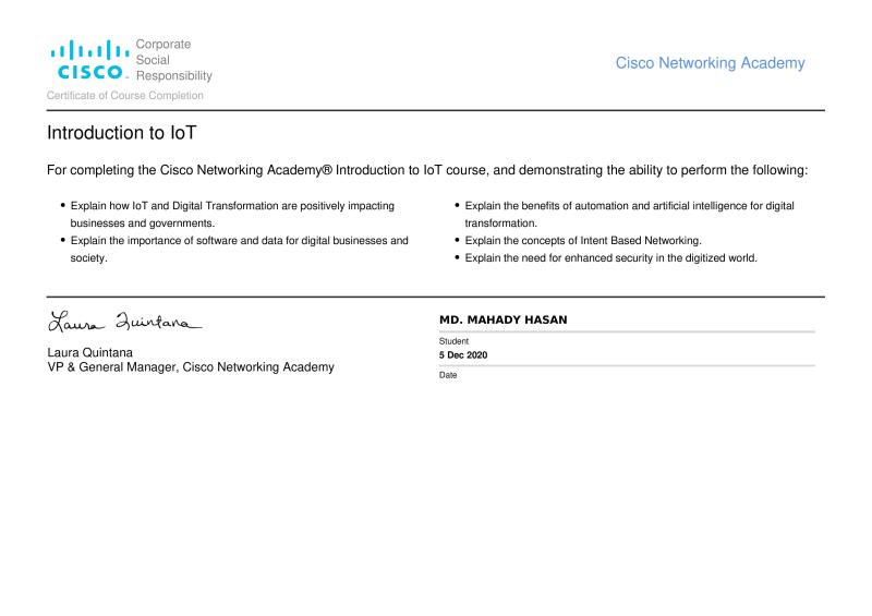 Md. Mahady Hasan on LinkedIn: #iot #ciscoiot #cisco Md. Mahady Hasan on LinkedIn: #iot #ciscoiot #cisco