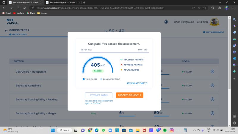 Nikhith Reddy on LinkedIn: #nxtwave #practice #ccbp #webdesing #coading ... Nikhith Reddy on LinkedIn: #nxtwave #practice #ccbp #webdesing #coading ...