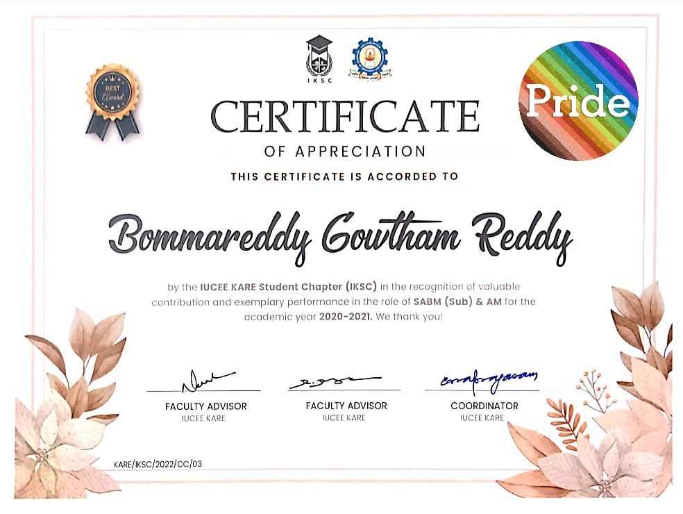 Gowtham Reddy Bommareddy on LinkedIn: #iucee #iksc #love #missyou Gowtham Reddy Bommareddy on LinkedIn: #iucee #iksc #love #missyou