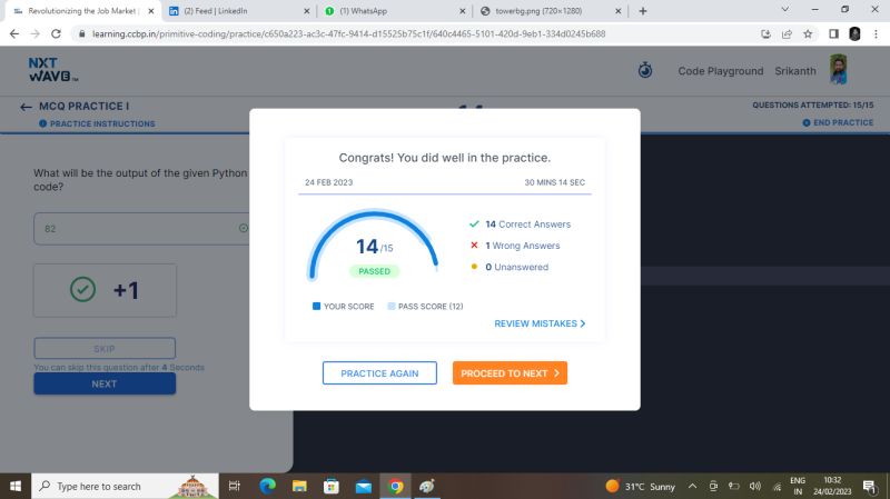 Srikanth Miriyampallli on LinkedIn: #day22 #30daysofcodechallenge # ... Srikanth Miriyampallli on LinkedIn: #day22 #30daysofcodechallenge # ...