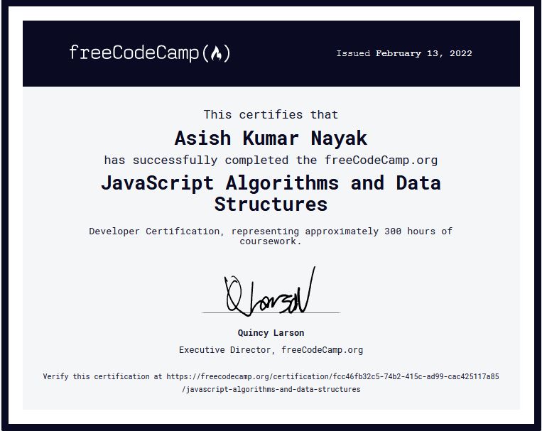 Asish Kumar Nayak on LinkedIn: #javascript #datastructuresandalgorithms ... Asish Kumar Nayak on LinkedIn: #javascript #datastructuresandalgorithms ...