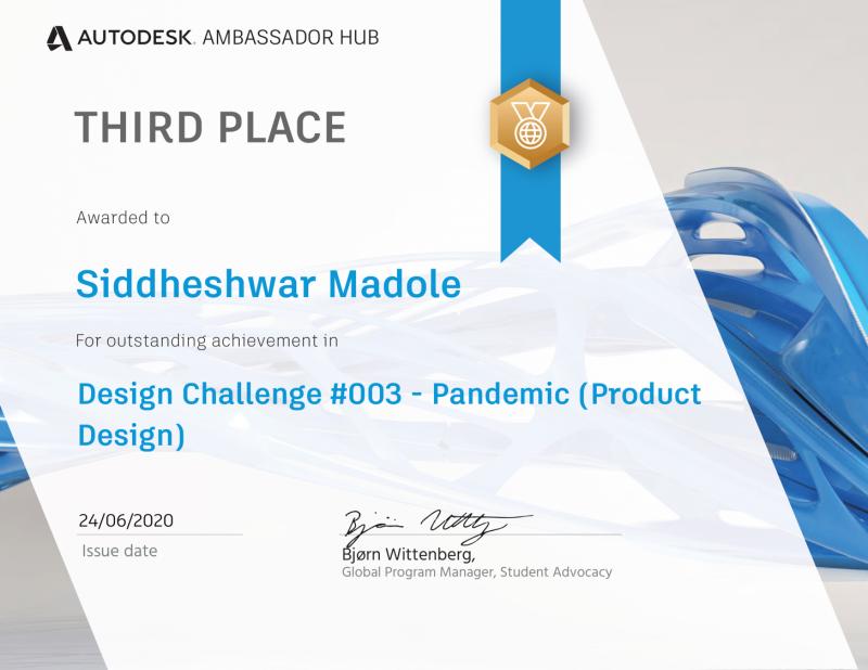 Siddheshwar Madole on LinkedIn: #autodesk #autodeskedu #fusion360 # ... Siddheshwar Madole on LinkedIn: #autodesk #autodeskedu #fusion360 # ...