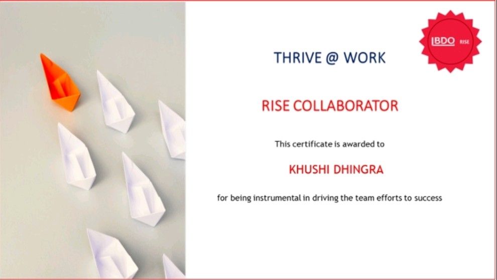 Khushi Dhingra on LinkedIn: Thanks to team leads Pavan Kota Om Prakash ... Khushi Dhingra on LinkedIn: Thanks to team leads Pavan Kota Om Prakash ...