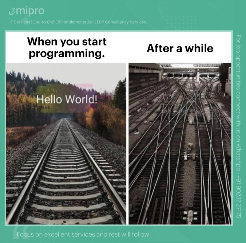 Urvish Dave on LinkedIn: #developerlife #programmerhumor #programmermeme Urvish Dave on LinkedIn: #developerlife #programmerhumor #programmermeme