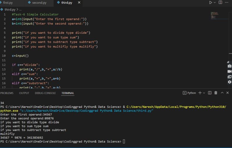 Nemelipalle Naresh on LinkedIn: CodinGrad Kiran Sagar task 6-9 Nemelipalle Naresh on LinkedIn: CodinGrad Kiran Sagar task 6-9