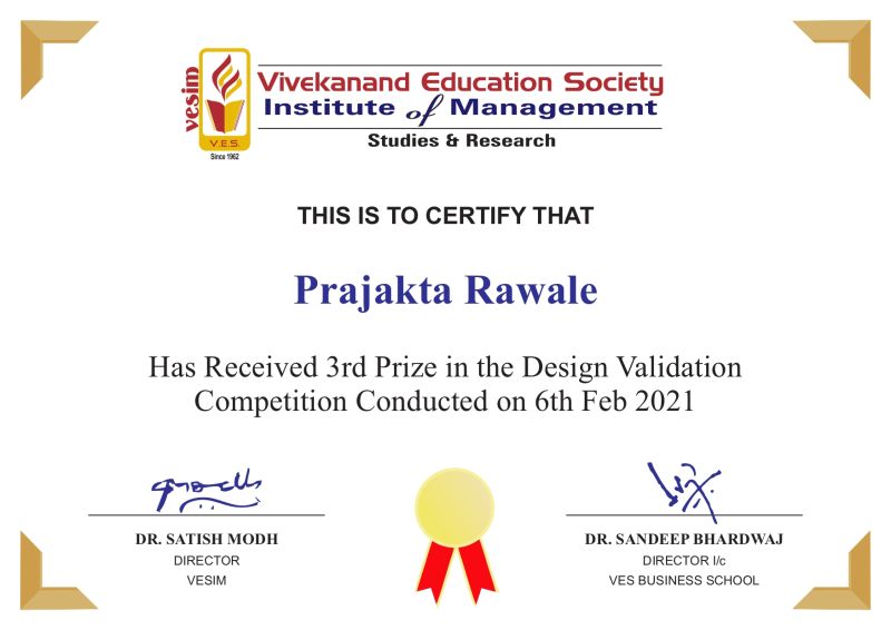 Prajakta Rawale on LinkedIn: #vesim #competition #winners #successtory Prajakta Rawale on LinkedIn: #vesim #competition #winners #successtory