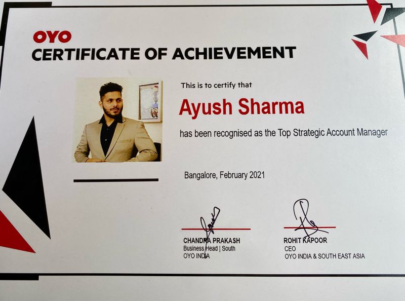 Ayush Raj Sharma on LinkedIn: #oyopreneurs | 14 comments Ayush Raj Sharma on LinkedIn: #oyopreneurs | 14 comments