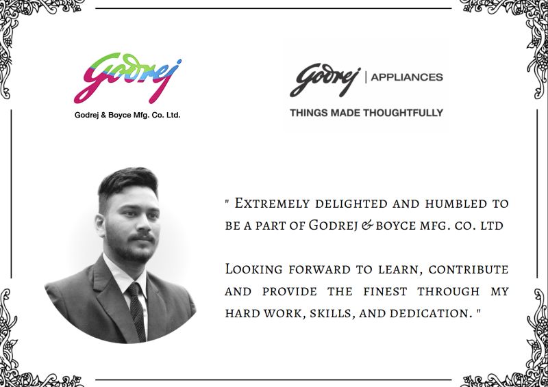 Ankit Dey on LinkedIn: #godrejandboyce | 42 comments Ankit Dey on LinkedIn: #godrejandboyce | 42 comments