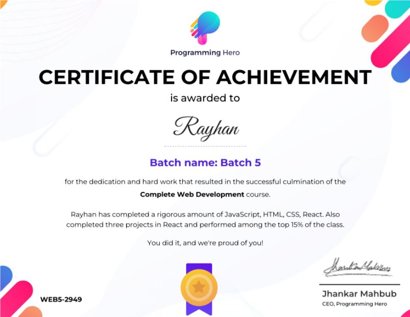 Rayhan Mojumdar on LinkedIn: #programming #hero #javascrpt #mernstack # ... Rayhan Mojumdar on LinkedIn: #programming #hero #javascrpt #mernstack # ...